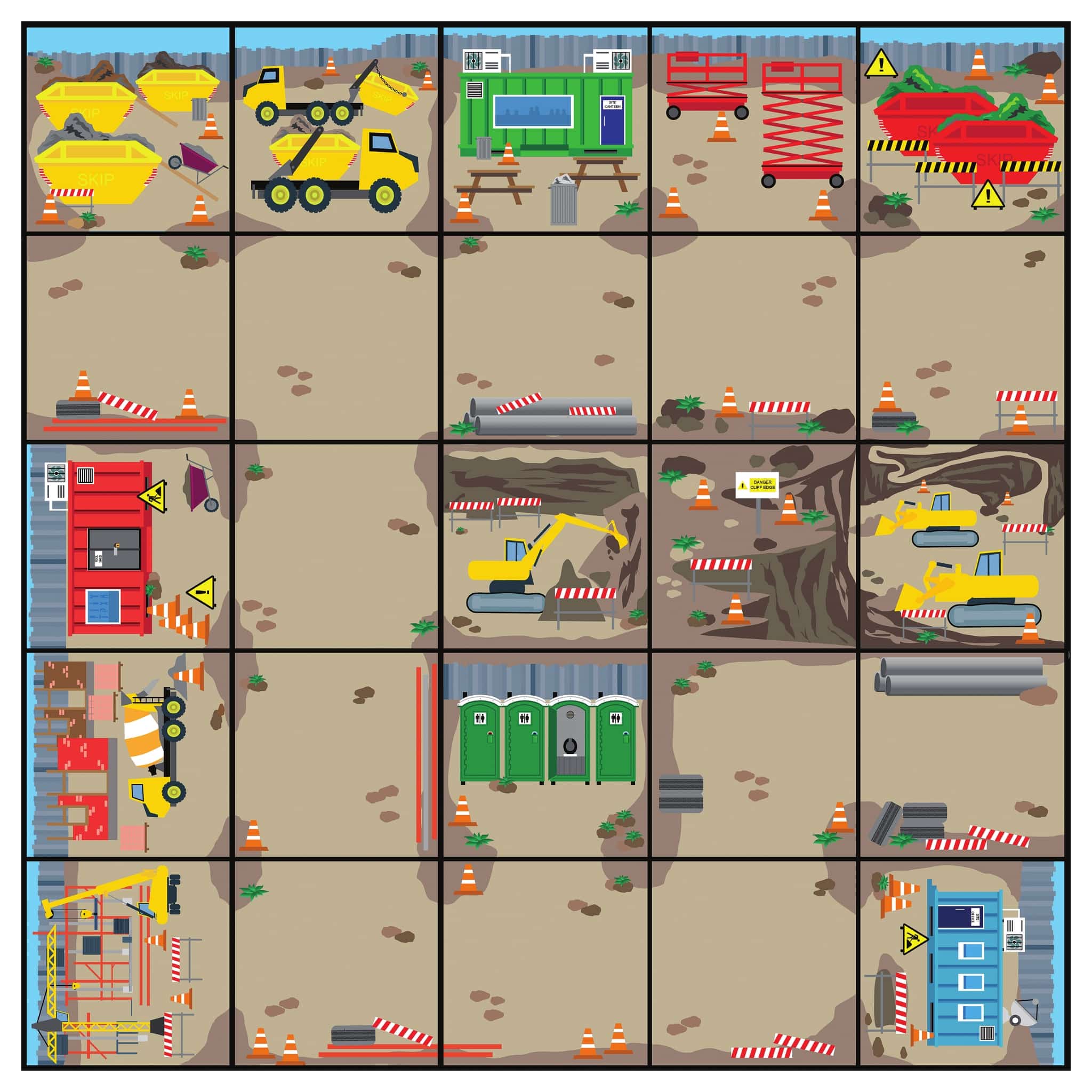 Bee-Bot® Construction Site Mat – Pitsco Education