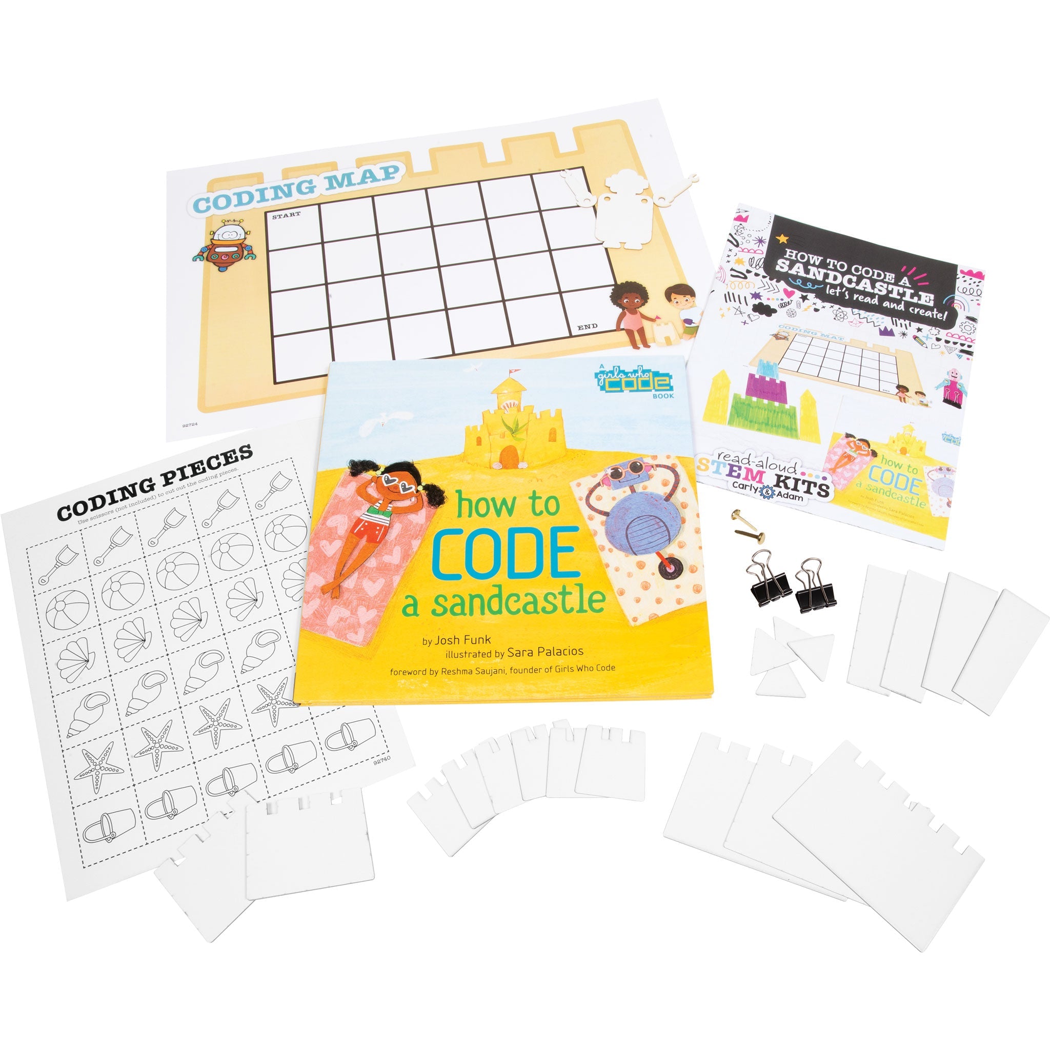 How to Code a Sandcastle: Read-Aloud STEM Kit