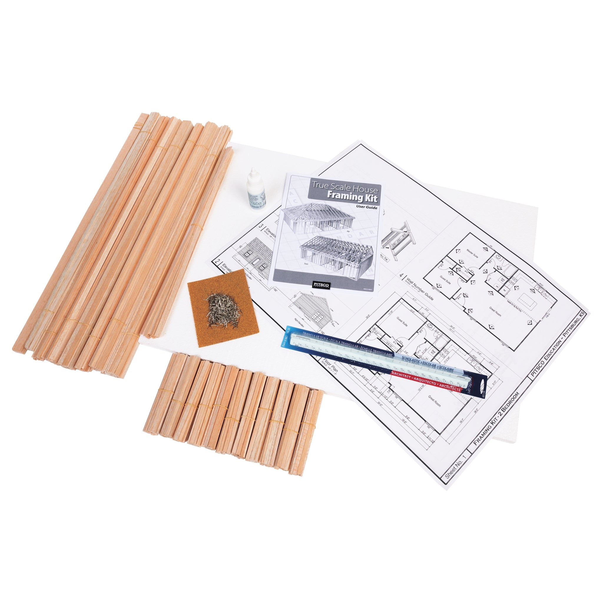 True Scale House Framing Kit | Pitsco Education