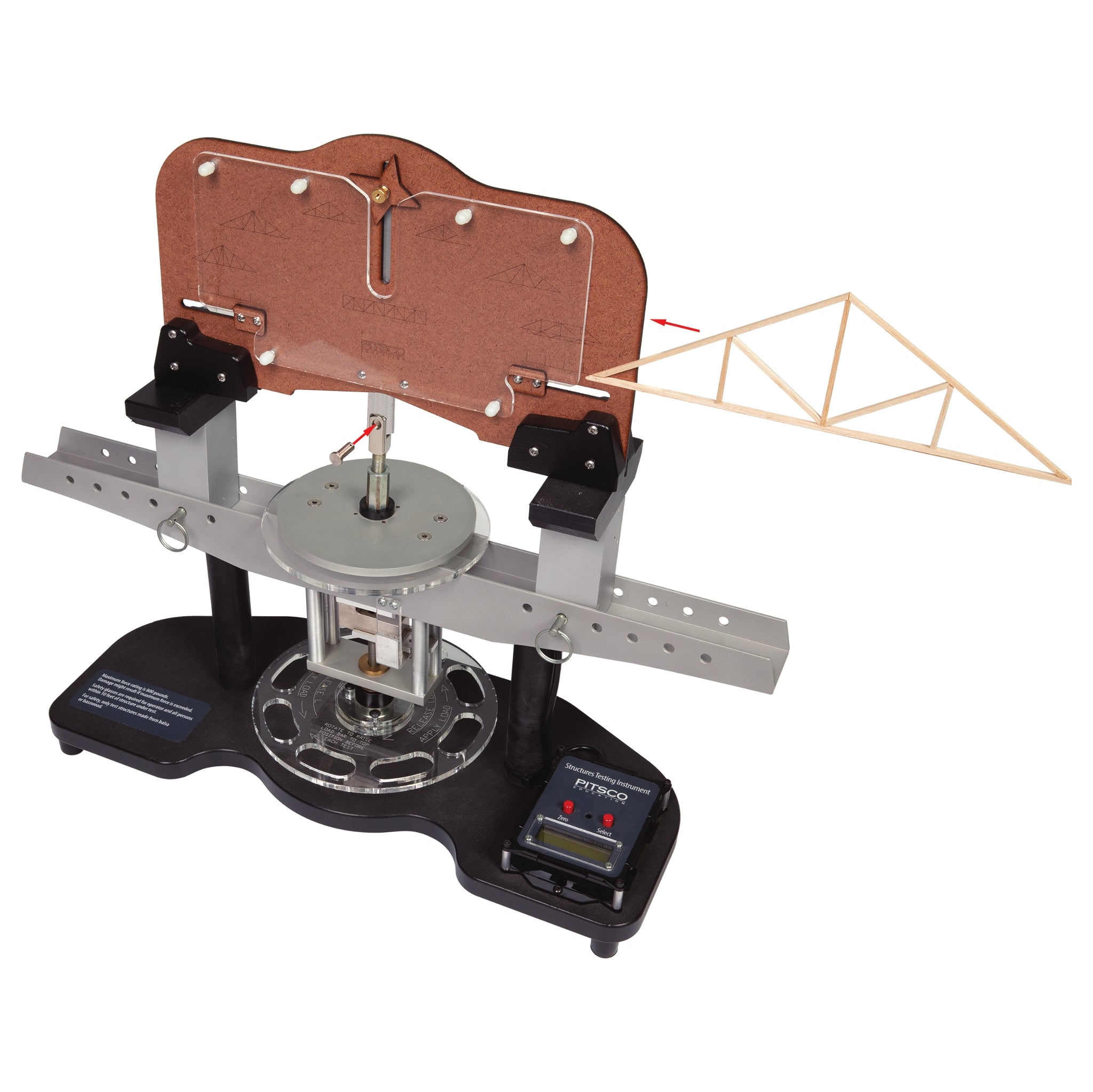 Balsa Truss Tester for Engineering Designs