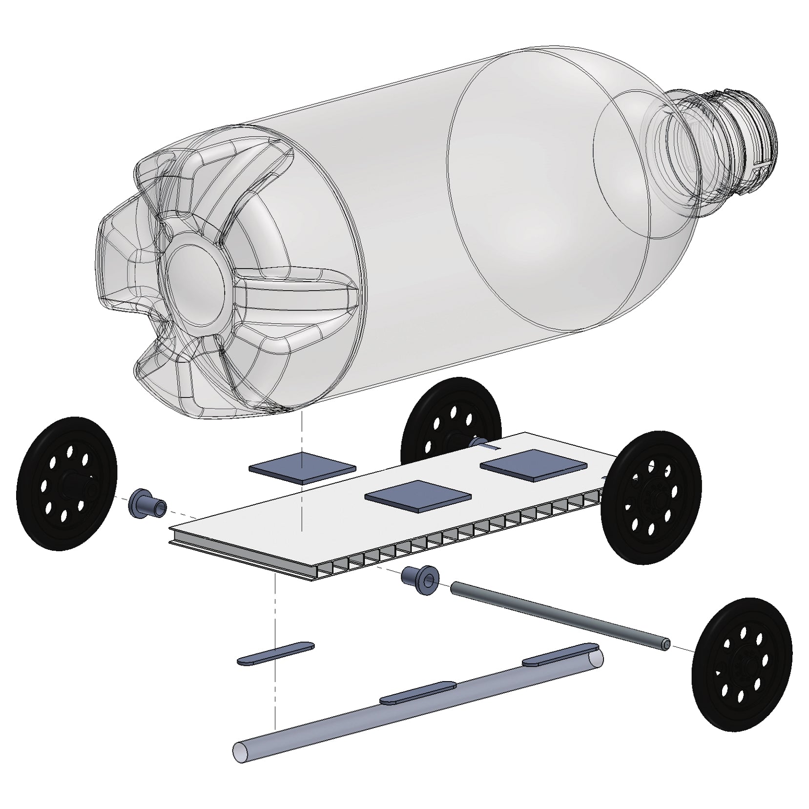 AP Bottle Racer Kit | Create and Race