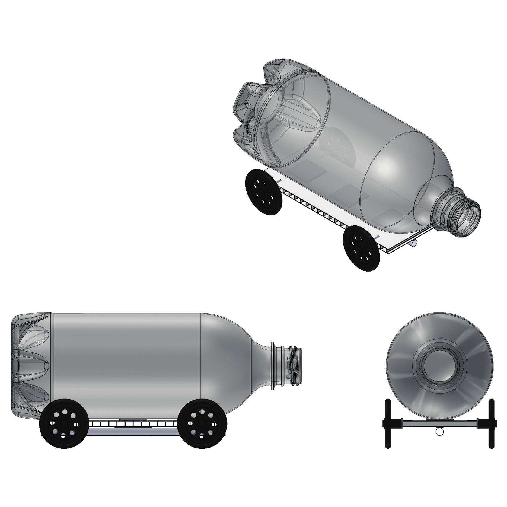 AP Bottle Racer Kit | Create and Race