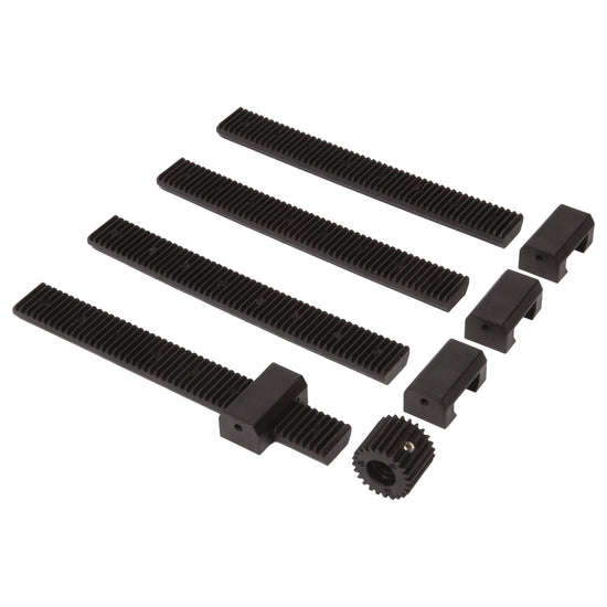 Create linear motion with a TETRIX® MAX rack-and-pinion slide
