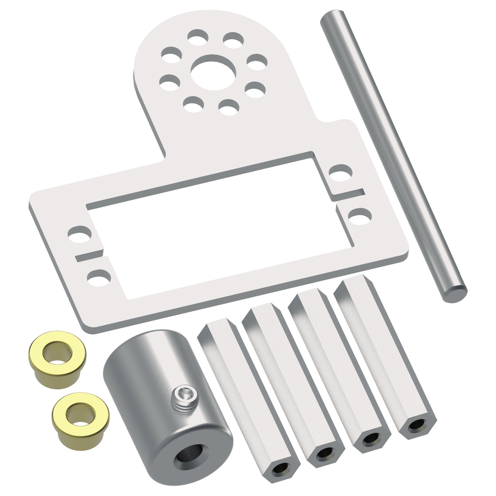 Mount Standard Servos With the TETRIX® MAX Mounting Kit