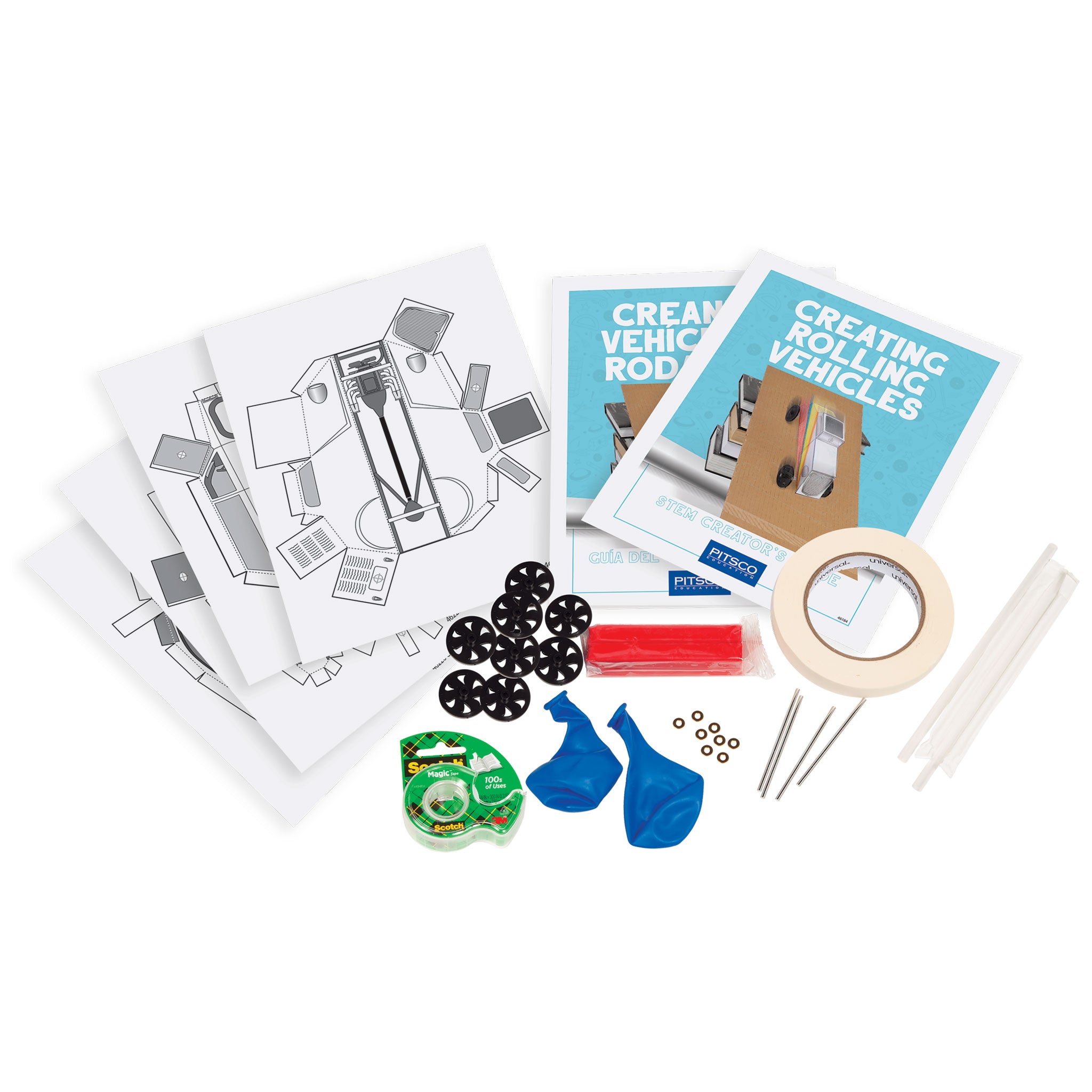 Rolling Vehicles STEM Boost Kit | Build and Innovate