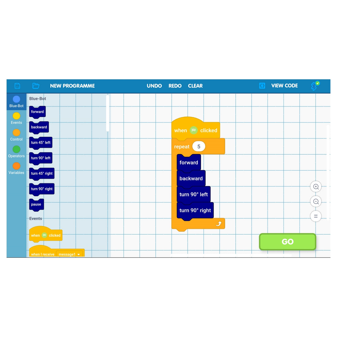 Blue-Bot® Programmable Robot Single Set