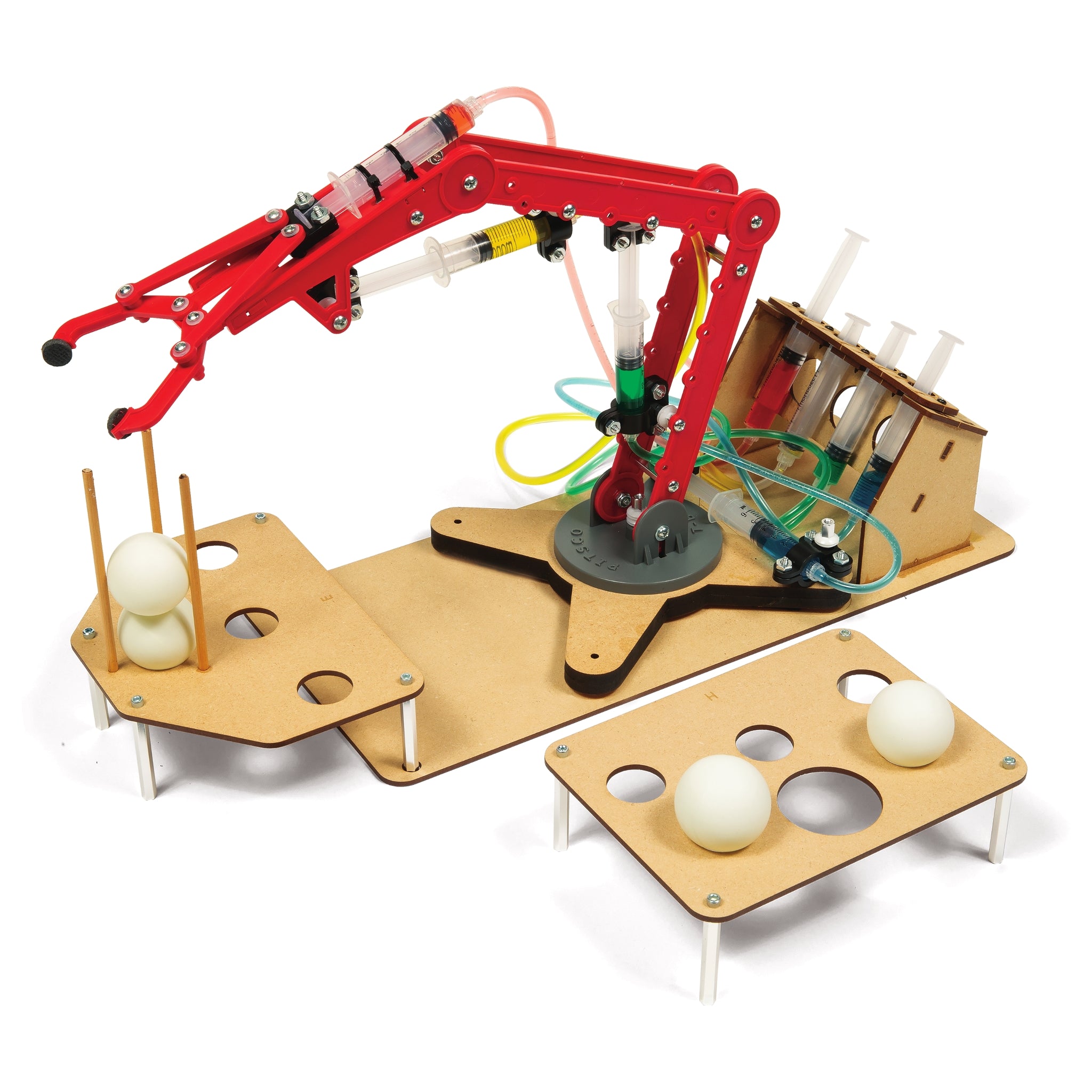 Explore Hydraulics With the T-Bot Arm Challenge Set