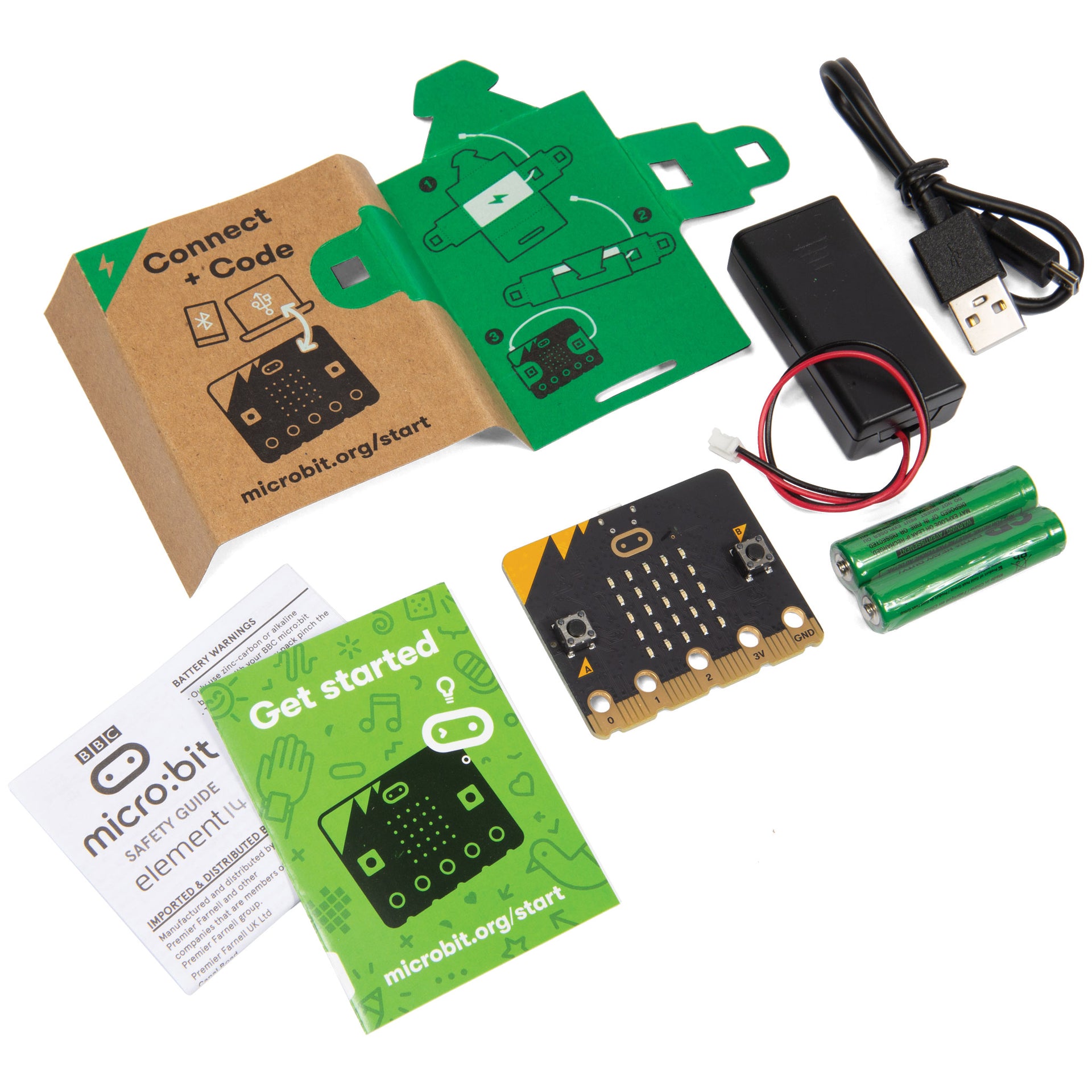 Start Coding Lessons With the micro:bit V2 Go Bundle